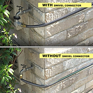 Eden 20051 Adjustable 180° & 360° Metal Swivel Connector