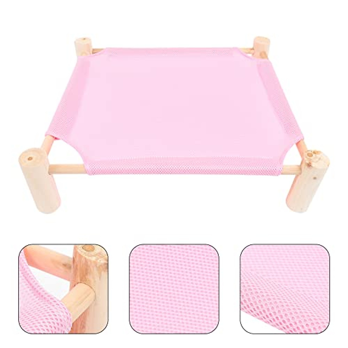 Mipcase Elevated Dog Bed Outdoor Raised Dog Cots Beds Summer Cooling Pet Dog Sleeping Beds Camping Bed for Extra Large Medium Small Dogs Camping