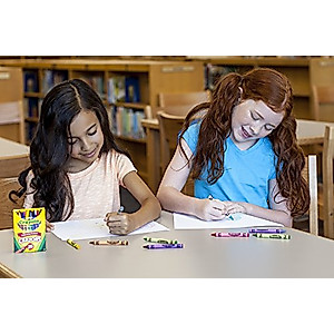 Crayola Crayons Bulk, 24 Crayon Packs with 24 Assorted Colors, School Supplies