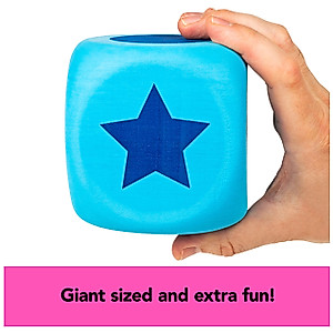 Spin Master Games, Left Center Right Giant Edition, Family Game for Indoor & Outdoor Fun with Big Oversized Board, for Family and Kids, 2-4 Players, Ages 6 & Up