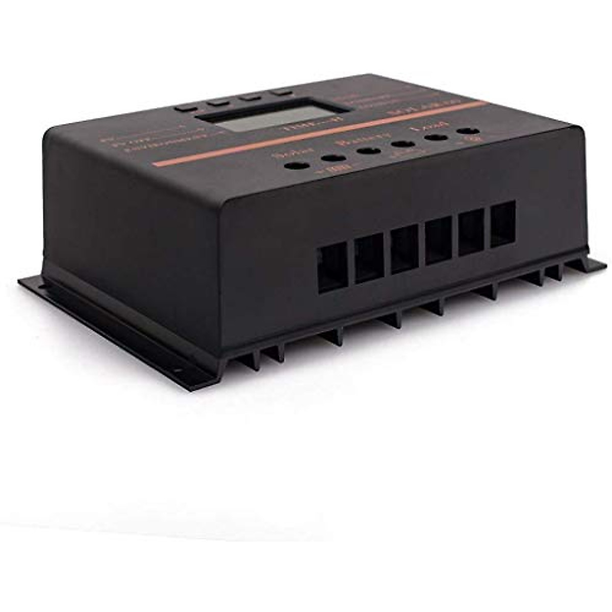 Solar Charge Controller 80A PWM 12V 24V 1920W Solar Panel Charger Discharge Regulator with 5V USB Output Multip Circuit Protection Anti-Fall Durable ABS Housing Discharge Regulator for Lighting System