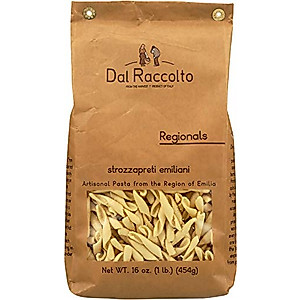 Dal Raccolto Pasta - Strozzapreti Emiliani, 1 lb Bag