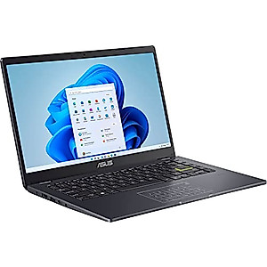 ASUS Newest 14" HD Laptop, Intel Celeron N4020 Processor(up to 2.8GHz), 576GB SSD(64GB eMMC+ 512GB SSD), 4GB RAM, Webcam, Intel HD Graphics, Bluetooth, Win11 S + 1 Year Office 365, Star Black