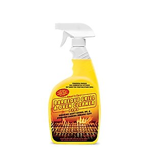 Smart 'n Easy Barbecue Grill & Oven Cleaner Plus - For BBQ Grills, Ovens, Stoves, Drip Pans, Cooktops, Burners, PLUS More! - Removes Oil, Grease, Cooking Remains - Chef's Choice - 22oz Spray
