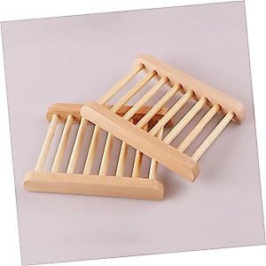 Cabilock 1 Set Foam Pouches Bathroom Soap Tray Foaming Bags Soap Rack Wooden Soap Container Soap Storage Soap Holder Bubble Making Net Soap Dish Soap Ravk Handmade Soap Accessories Bamboo