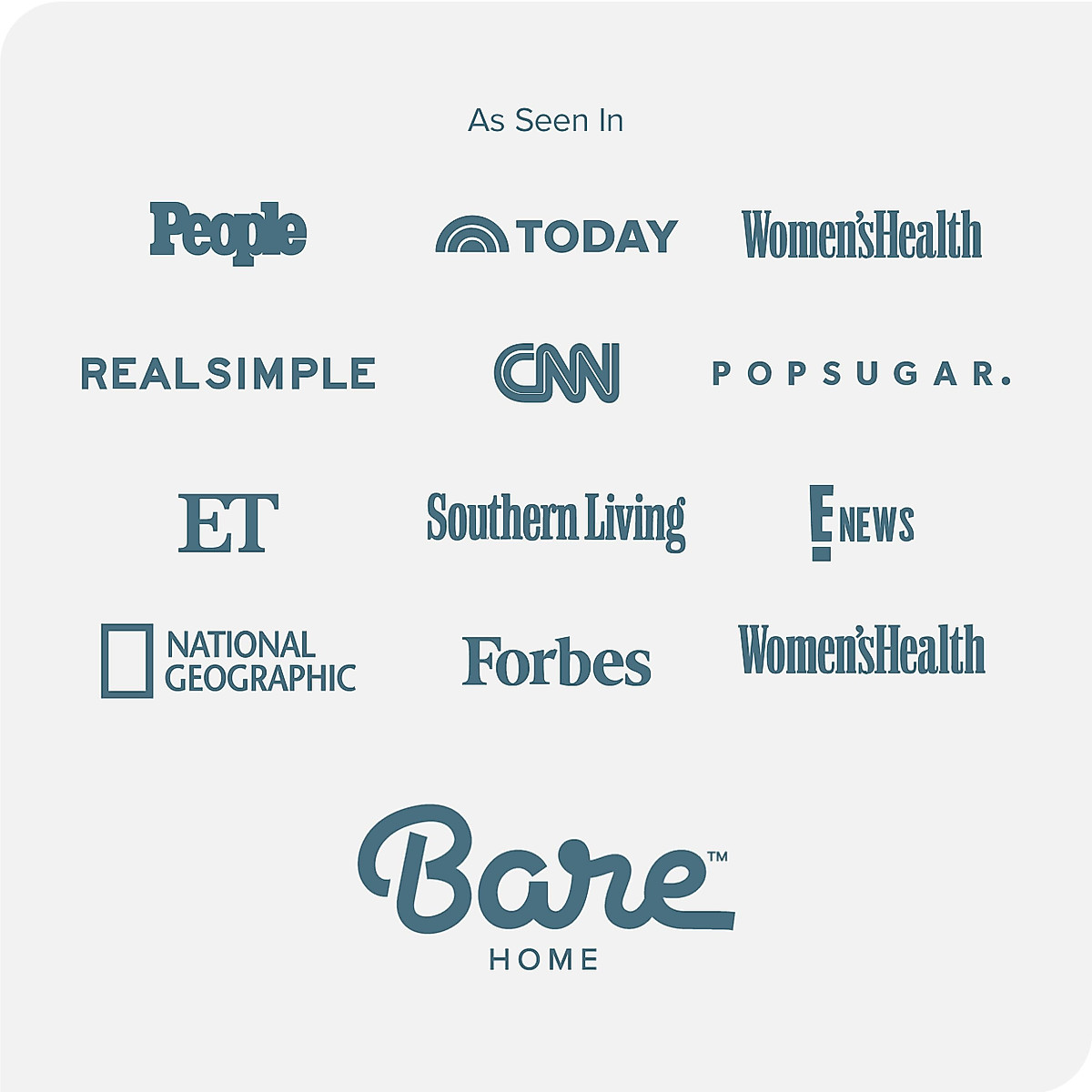 Bare Home 100% Organic Cotton Full/Queen Duvet Cover Set - Crisp Percale Weave - 300 Thread Count - Lightweight & Breathable - Cooling Duvet Cover Set (Full/Queen, Grey)