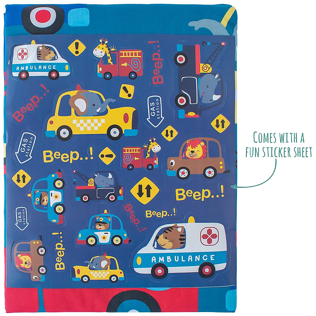 Nikki Peter 100% Cotton Kids Bedsheet Sets for Boys and Girls, Marine Life Dolphin Turtle Whale Crabs Jelly Fish Twin Sheets, Aquatic Twin Bedding, Easy Care Super Soft 2PC Set - OEKOTEX Certified