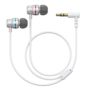 KIWI design Noise-Isolating in-Ear Headphones Compatible with Quest 2 / Rift S Accessories, Earphones with Custom Silicone Earbuds Caps (Not Compatible with Quest 3)