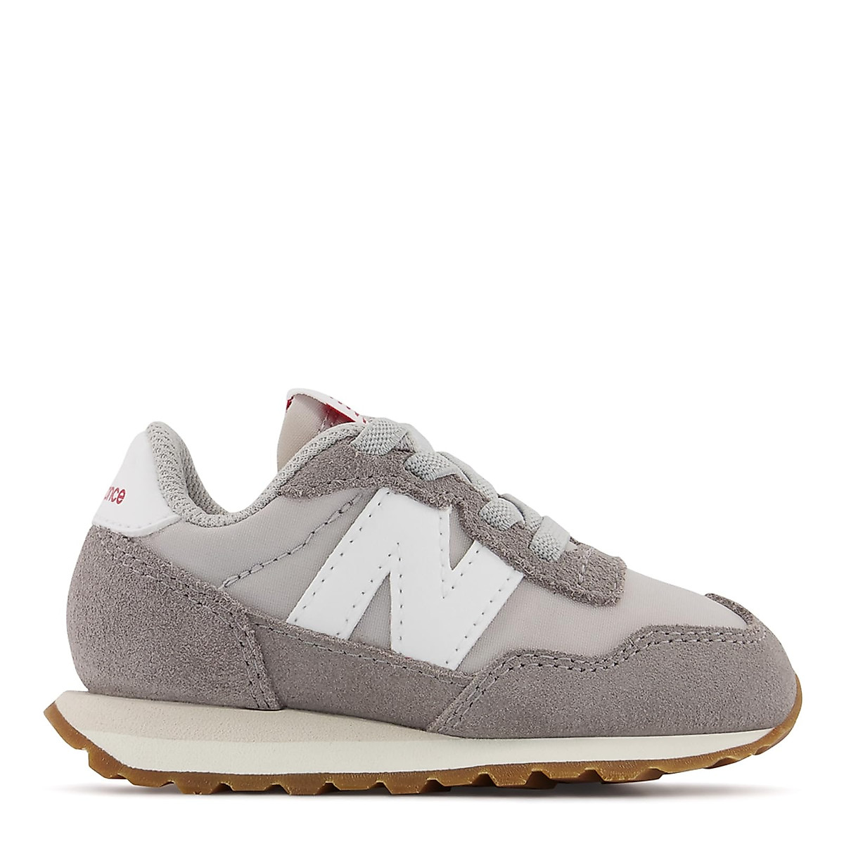New Balance Kids 237 Bungee Sneaker, MARBLEHEAD/MOONBEAM, 2 M Little Kid (4-8 Years)