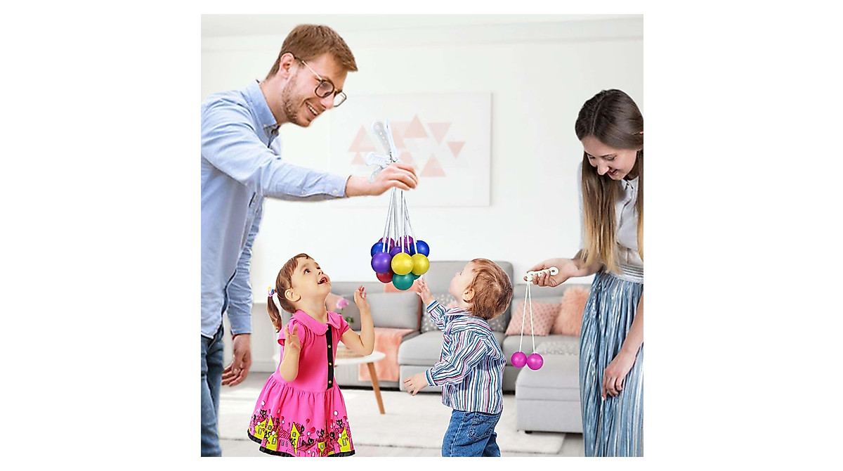 Clackers Ball Lato Lato Toy - Fun Noise Maker & Skill Builder