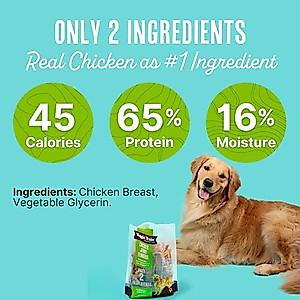 Waggin' Train Limited Ingredient, Grain Free Dog Treat; Chicken Jerky Tenders - 18 oz. Pouch