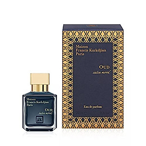 Maison Francis Kurkdjian Oud Satin Mood Eau De Parfum Spray, Vanilla Scented Amber Accord, 2.4 Fl Oz