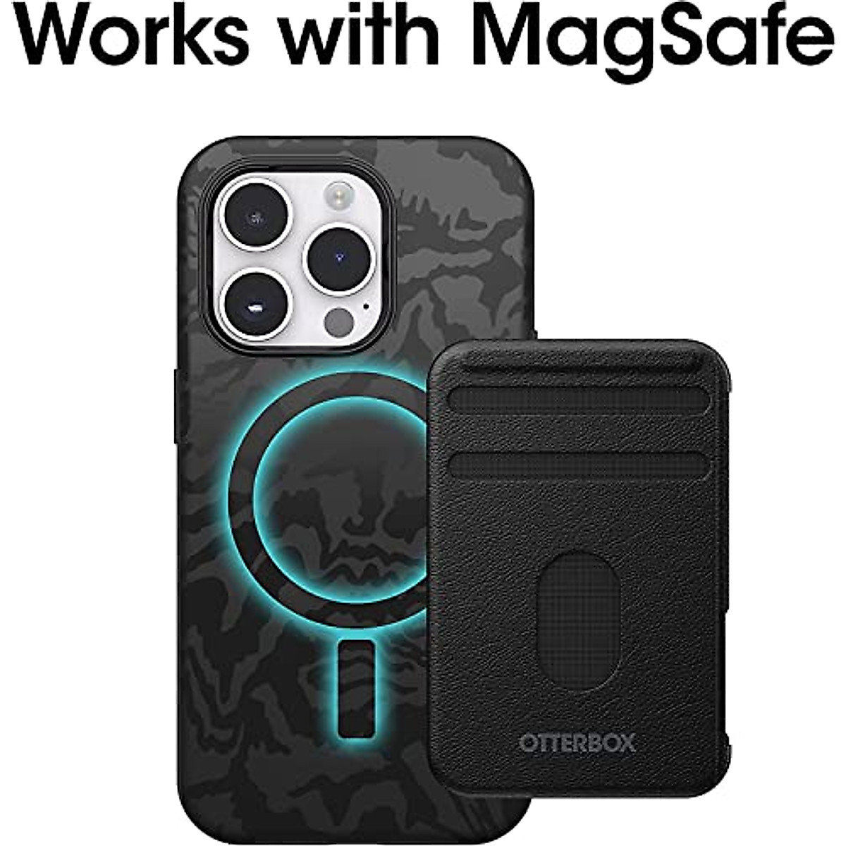 OtterBox Symmetry Series+ Antimicrobial Case with Magsafe for iPhone 14 Pro (Only) - Non-Retail Packaging - (Rebel)