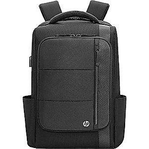 HP Renew Executive Carrying Case (Backpack) for 13" to 16.1" Notebook - Black - Water Resistant - Expanded Polyethylene Foam (EPE), 600D Polyester, 210D Polyester, Polyethylene Terephthal