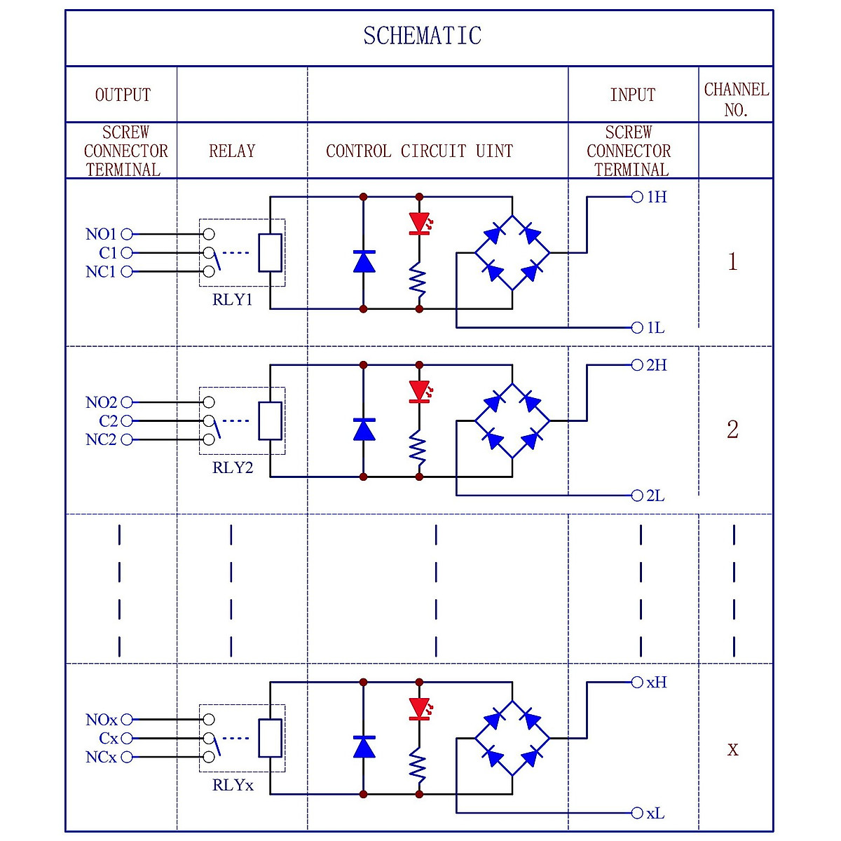 Electronics-Salon DIN Rail Mount AC/DC 24V Control 8 SPDT 16Amp Pluggable Power Relay Module, G2R-1-E