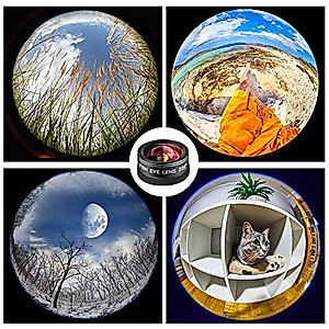 Phone Camera Lens Kit for iPhone, Android, 20X Telephoto Zoom Lens, Phone Wide Angle & Macro Lens, Fisheye, CPL Lenses Compatible with iPhone 12 11 X Xs XR 8 7 6 Plus Samsung and Other Smartphone
