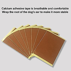 CDQL Dog Ear Stand Sticker Up Support Tool, Fix Dog Ear Posture, Comfortable and Easy to Use, Ideal for Doberman, Samoyed, Great Dane, Prevent Sweating and Itching (10 * 5cm)