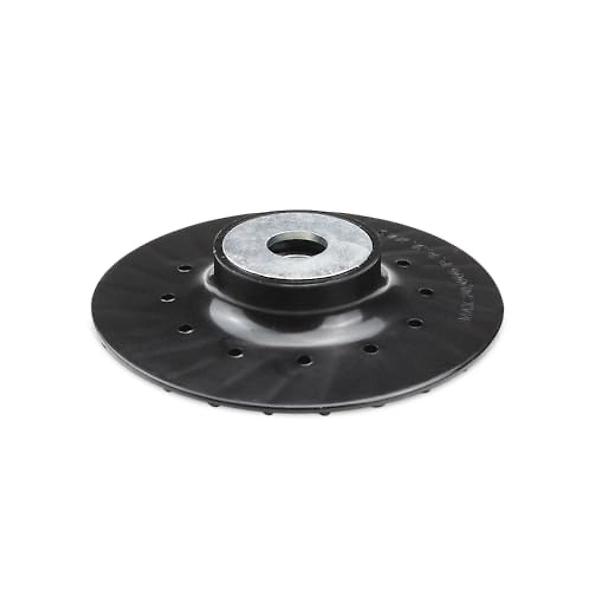BHA Angle Grinder Ribbed Backing Pad for Resin Fiber Disc, 4.5" x 5/8"-11