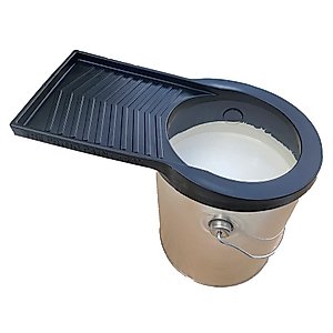 The Primo Paint Tray | Snap on Paint Tray for 4" Rollers & Brushes | No More Pouring Paint | Convenient | Efficiently Complete DIY Projects and Touch-ups
