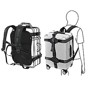 Hardcase/Carry On Trolley Luggage Backpack Conversion System Adjustable Strap