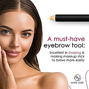 Marie-José & Co Eyebrow Shaper, Primer for Brow Makeup, Tames Eyebrows for A Flawless Look, Long-Lasting and Waterproof Eyebrow Wax Pencil, Vegan Cover Stick, 1 Piece