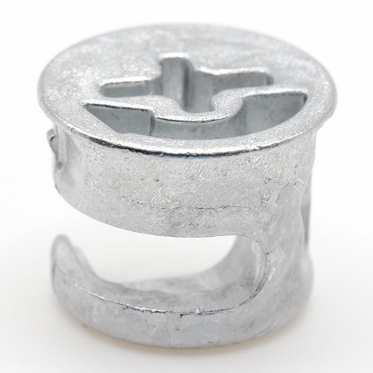 ReplacementScrews Eccentric Cam Locks Compatible with IKEA 103114 (Kullen, Alex, MICKE) Case with Flange - 12mm x 10mm - Zinc Alloy (Pack of 8)