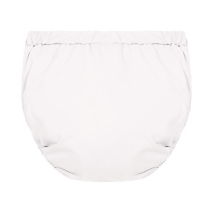 Durio Reusable Swim Diapers Washable Baby Swim Diaper Unisex Infant Toddler Swimming Diapers A White 2-3T