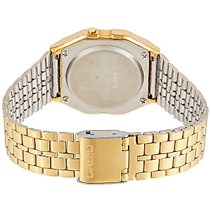 Casio #A159WGEA-9A Men's Vintage Gold Tone Chrongoraph Alarm LCD Digital Watch