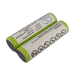 High Capacity 2200mAh / 16.28Wh Li-ion Replacement Battery for Bosch AGS 7.2 Li, CISO, ISO Fits Bosch BST200