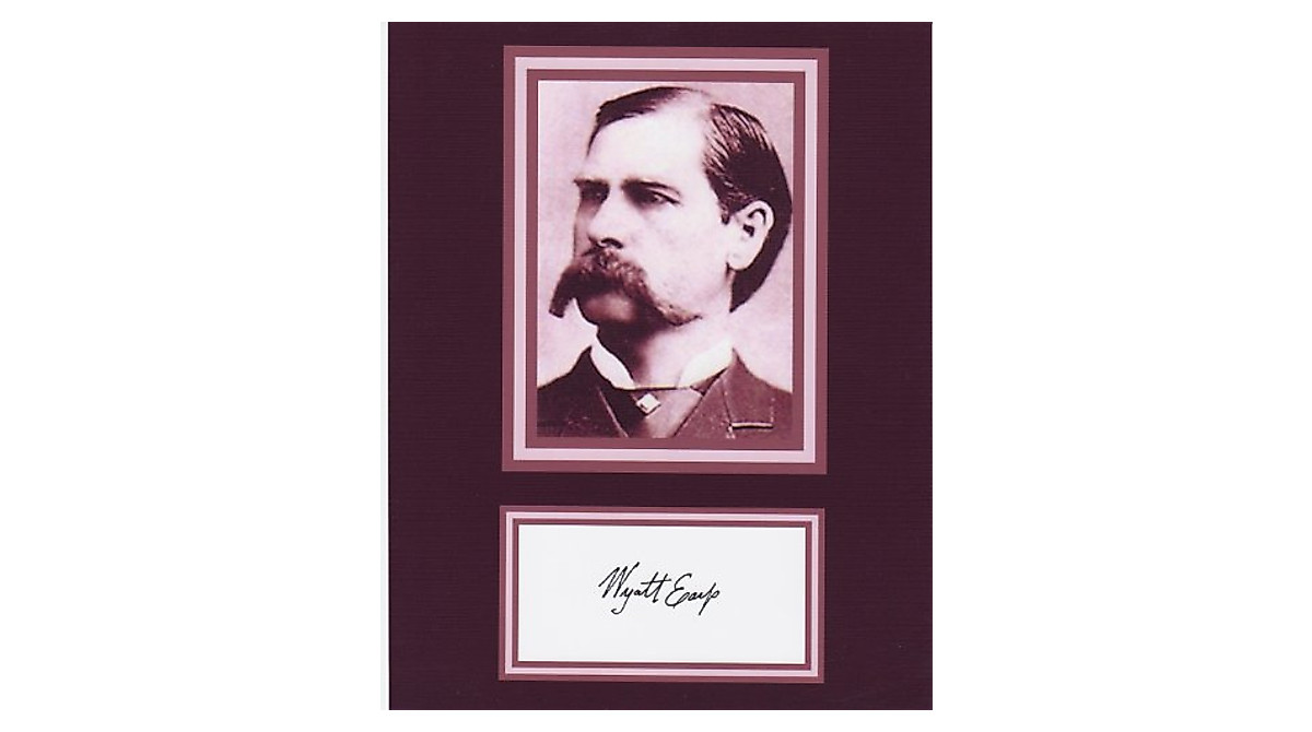 Wyatt Earp Autograph Photo - 8x10 Glossy Print Collectible