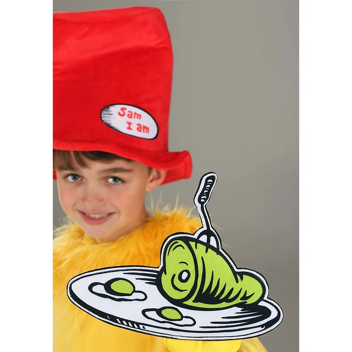elope Dr. Seuss Green Eggs and Ham Sam I Am Costume for Kids X-Small