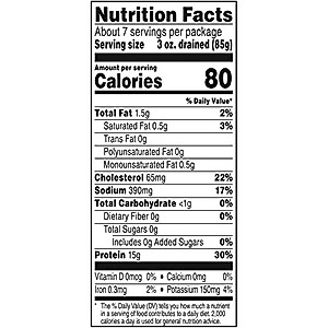 Swanson Premium White Chunk Chicken Breast, 12.5 oz. Can (Pack of 2) (Case of 6)