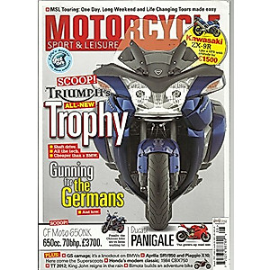 MOTORCYCLE SPORT & LEISURE, AUGUST, 2012 (TRIUMPH'S ALL NEW TROPHY)