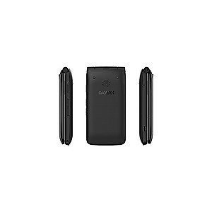 Flip Phone 4G LTE GSM Alcatel Go Flip Factory Unlocked BIG BUTTONS + External LCD Bluetooth WIFI Mp3 Camera Elderly A405DL