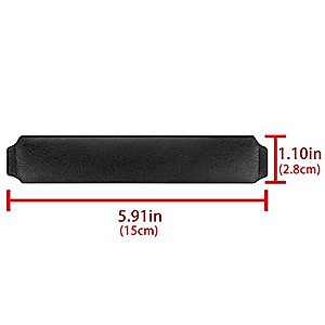 Geekria Protein Leather Headband Pad Compatible with Bose QuietComfort 35 ii Gaming, QC35 II, QC35, QC25, QC SE Headphone Replacement Headband/Headband Cushion/Replacement Pad Repair Parts (Black)