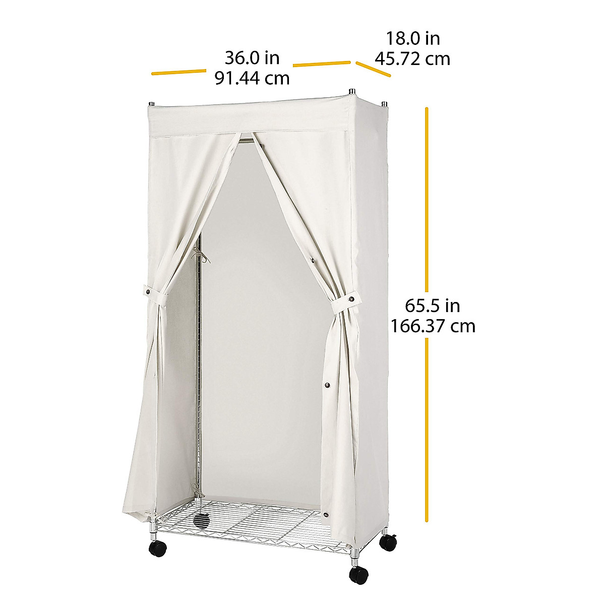 Whitmor Canvas COVER ONLY for Garment Rack