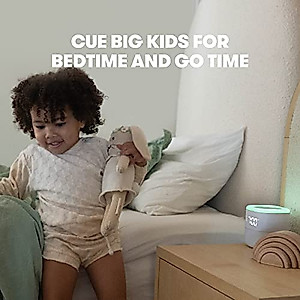 Frida Baby 3-in-1 Sound Machine + When-to-Wake Clock + Nightlight | White Noise Soother, Sleep Trainer, Alarm Clock, Nursery + Toddler + Kids Bedroom (Bluetooth)