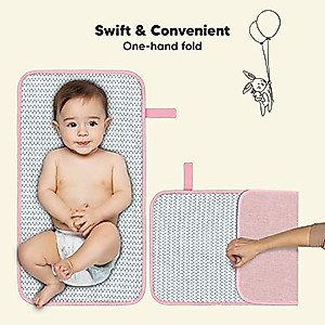 KeaBabies Car Seat Covers for Babies and Portable Diaper Changing Pad - Nursing Cover - Waterproof Foldable Baby Changing Mat - Baby Car Seat Cover - Travel Diaper Change Mat - Nursing Covers