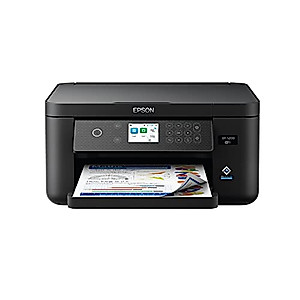 Epson Expression Home XP-5200 Wireless Color All-in-One Printer with Scan, Copy, Automatic 2-Sided Printing, Borderless Photos, 150-Sheet Paper Tray and 2.4" Color Display,Black
