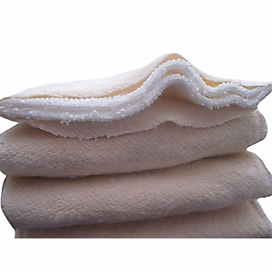See Diapers 6 Pack Hemp Cotton Cloth Diaper Inserts 4 Layers Large