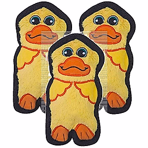Outward Hound 3 Pack Invincible Mini Duck Dog Toys