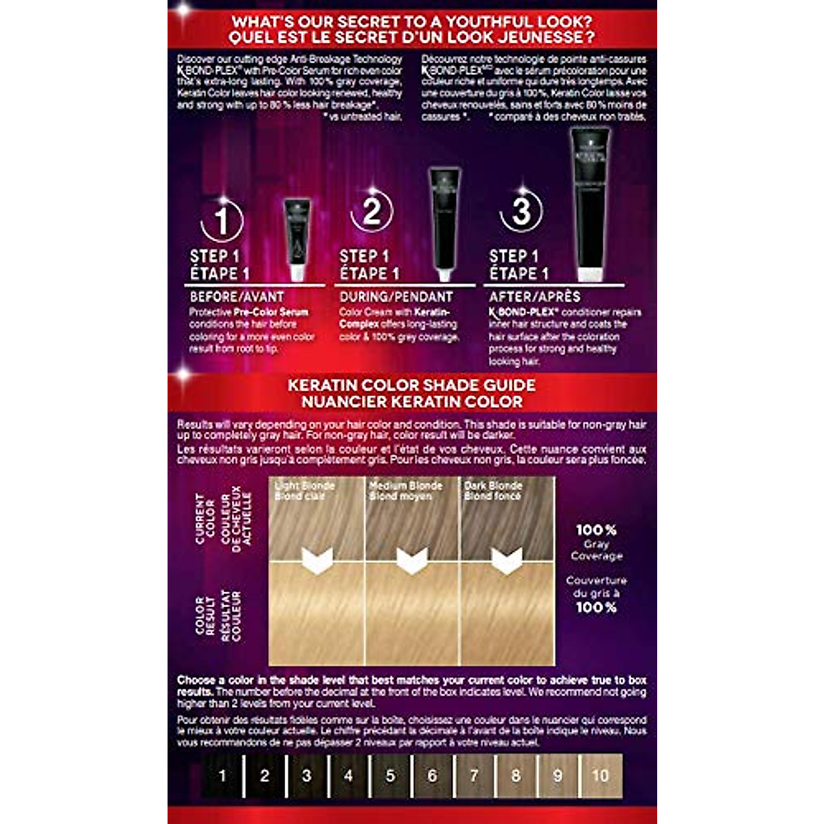 Schwarzkopf Keratin Color Anti-Age Hair Color Cream, 12.0 Light Pearl Blonde (Packaging May Vary)