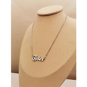 GR859C Kennedy Name Necklaces for Women Dainty Choker Gold Plated Real Stainless Steel Personalized Jewelry