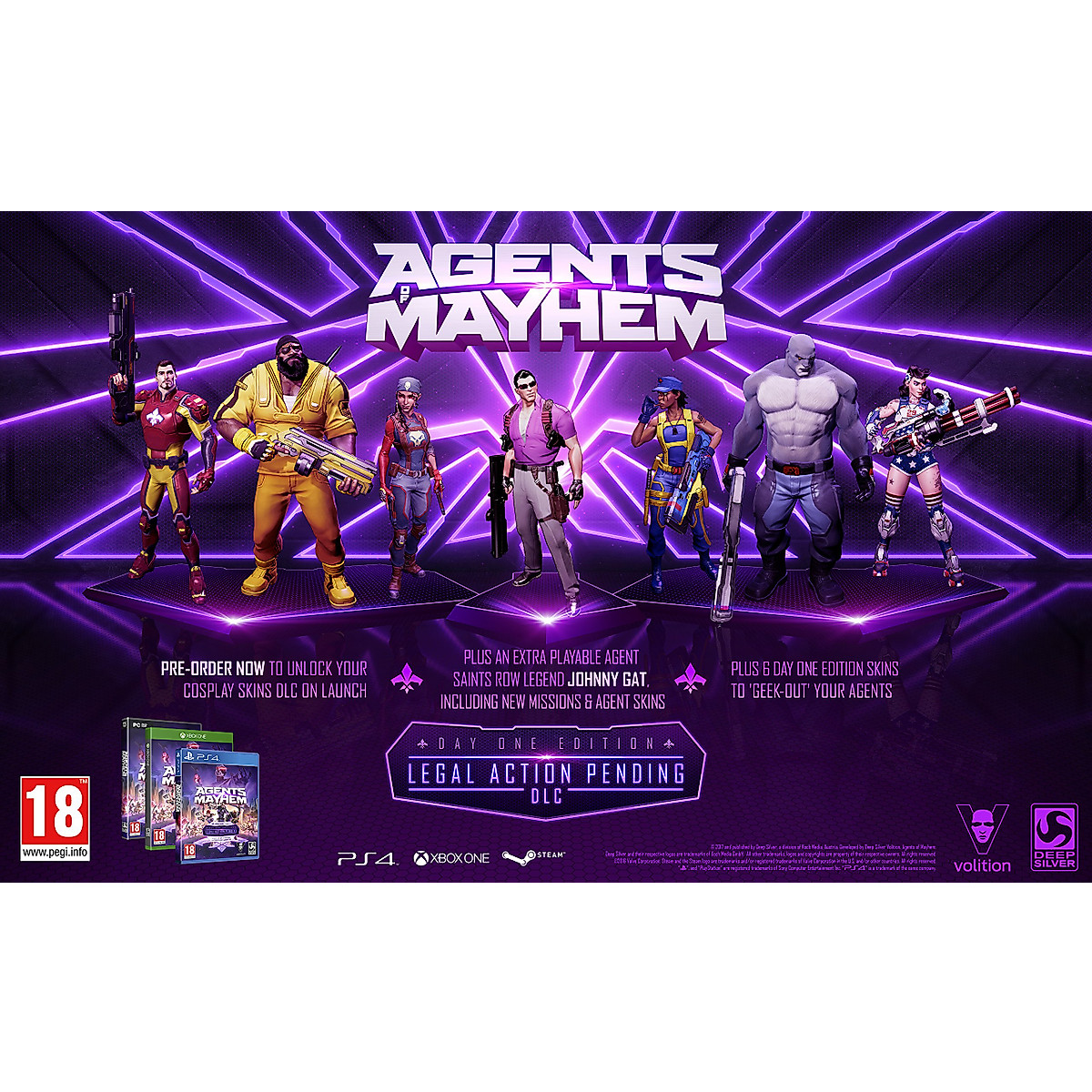 Agents of Mayhem: Day One Edition (Xbox One)