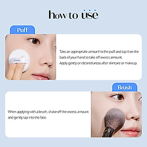 ETUDE Sebum Soak Powder 5g (21AD) | Makeup Powder for Oily Face with Sebum Control, Soft Skin Effect and Matte Finish | Flawless Long-Lasting Make up | Kbeauty