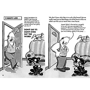 Bad Kitty: Puppy's Big Day (paperback black-and-white edition)