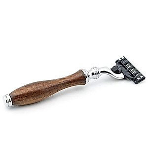 Haryali Mens Shaving Safety Razor-Wooden Handle