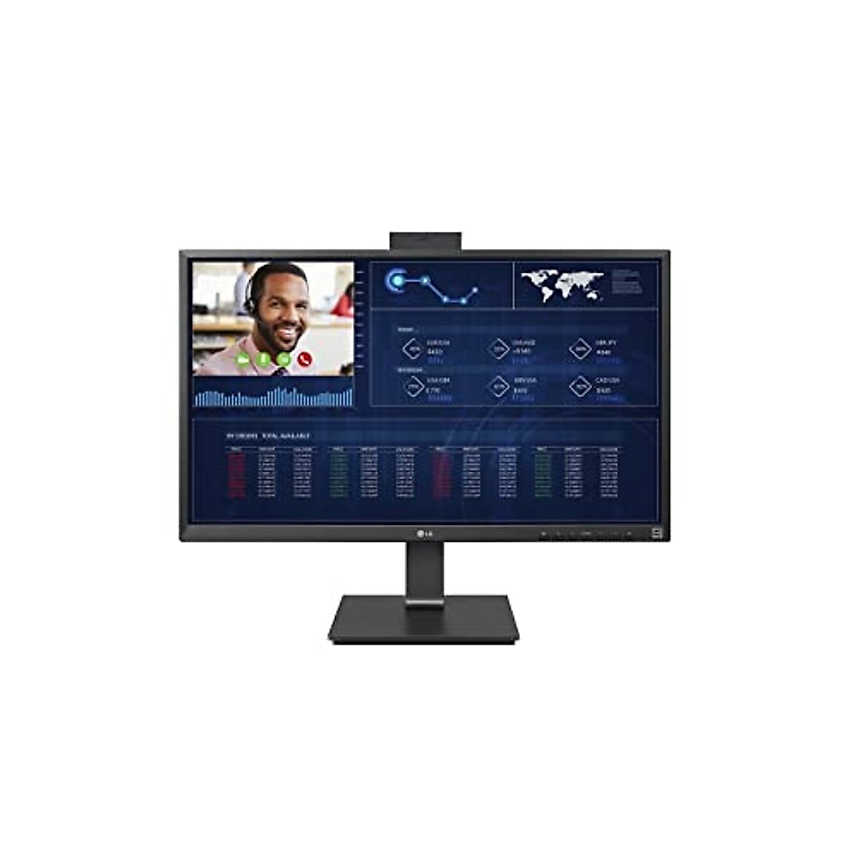 LG 27CN650I-6N 27” FHD All-in-One Thin Client with IGEL OS, Quad-core Intel Celeron J4105 Processor, USB Type-C
