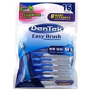 Dentek Wide Brush, 16 Count