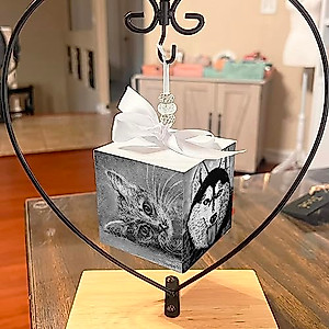 50 Packs Wooden Blocks for Crafts, 2 Inch Pine Wood Cubes, Wooden Cubes for Paint, Stamp, Decorate, DIY Projects and Personalized Gifts,by GNIEMCKIN.